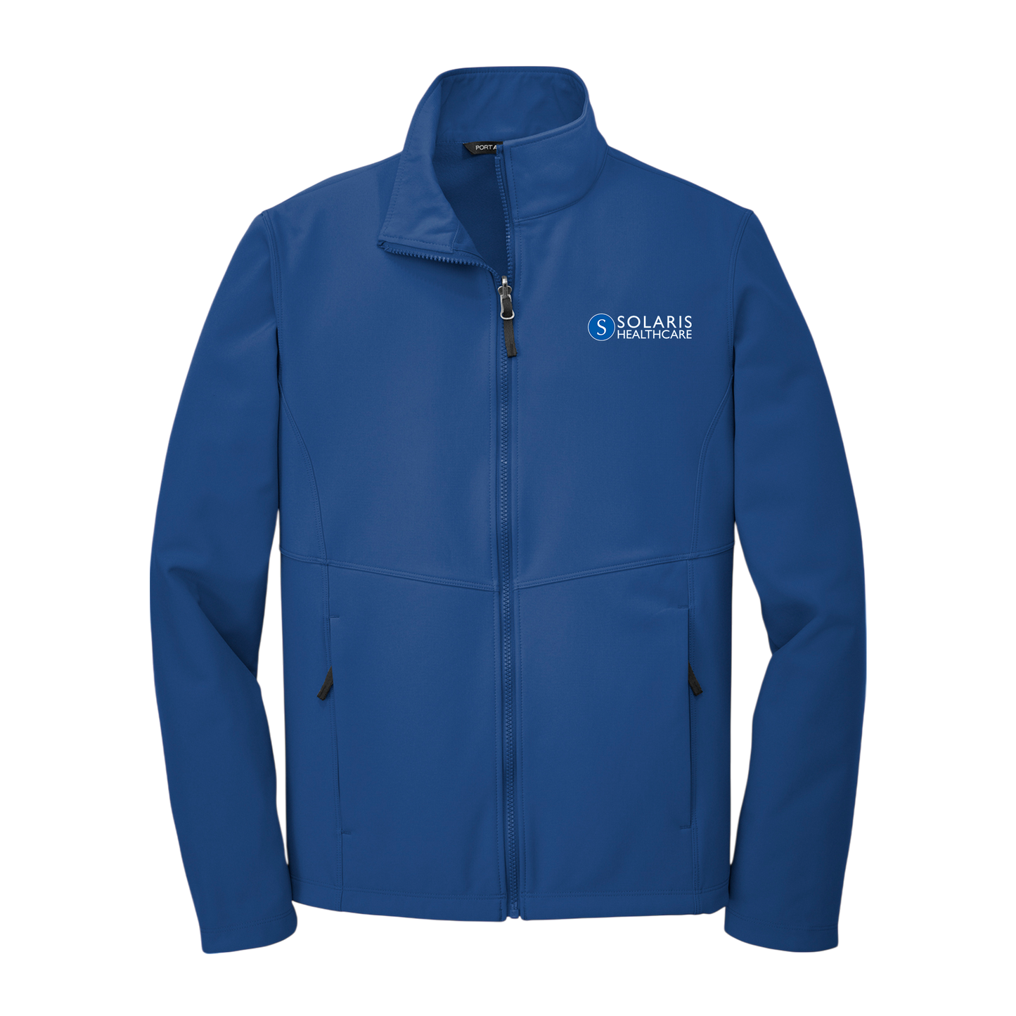 Embroidered Soft Shell Jacket - Men's Lightweight Windbreaker with ...